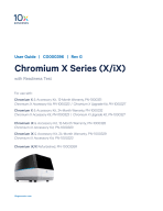 Chromium X Series (X/iX) User Guide with Readiness Test - Official 10x ...
