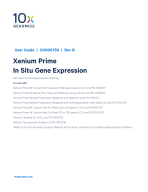 Xenium Prime In Situ Gene Expression with optional Cell Segmentation ...