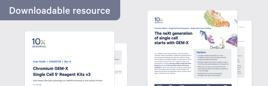 Mastering Biology to Advance Human Health - 10x Genomics