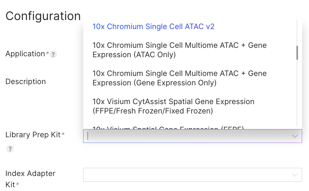 How to setup a 10x Genomics sample sheet in Illumina's BaseSpace for ...
