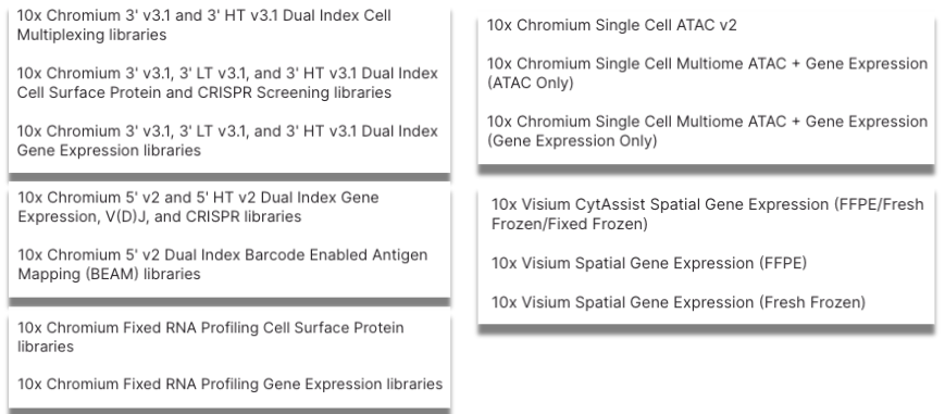 How to setup a 10x Genomics sample sheet in Illumina's BaseSpace for ...